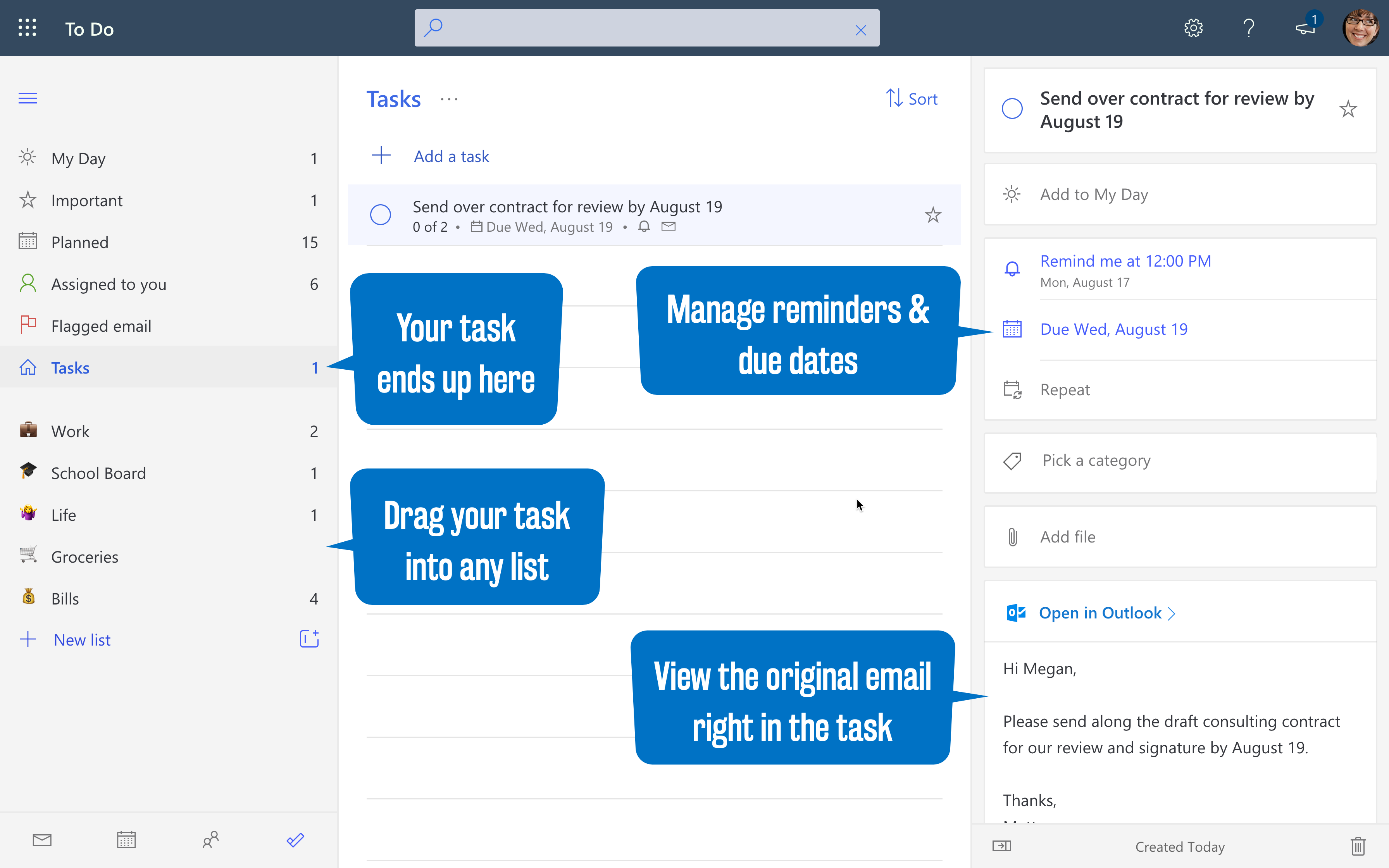 Convert An Email Into A Calendar Event Or Task Just By Dragging